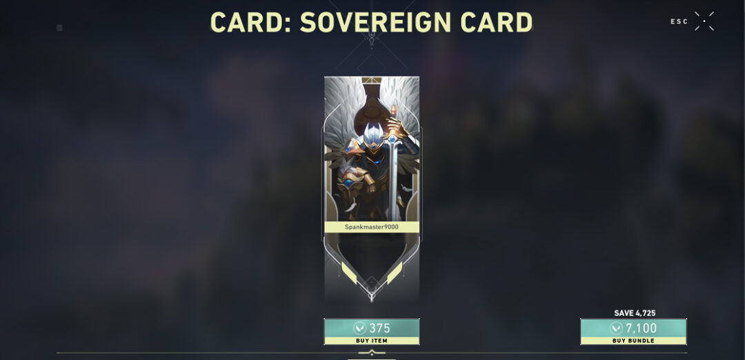 New Sovereign Skin Collection | Valorantstrike.com