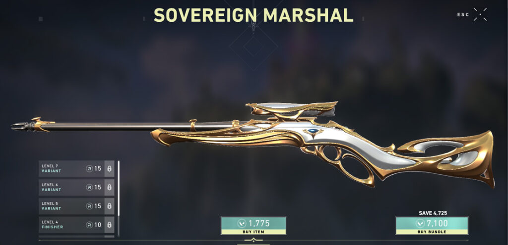 New Sovereign Skin Collection | Valorantstrike.com