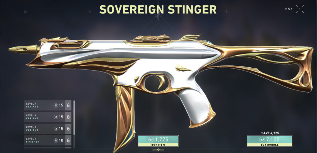 New Sovereign Skin Collection | Valorantstrike.com
