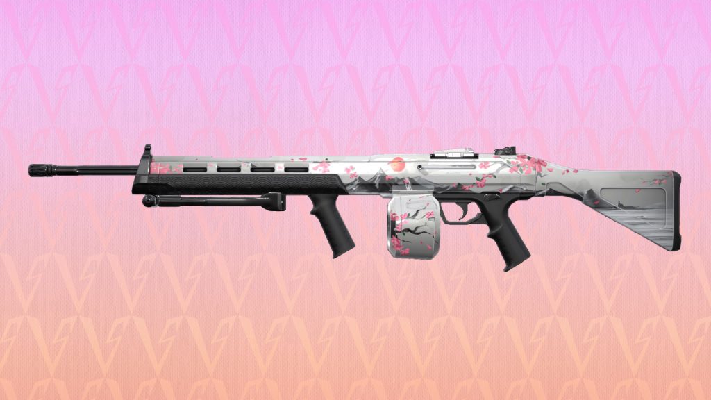 Sakura Ares Skin - ValorantStrike