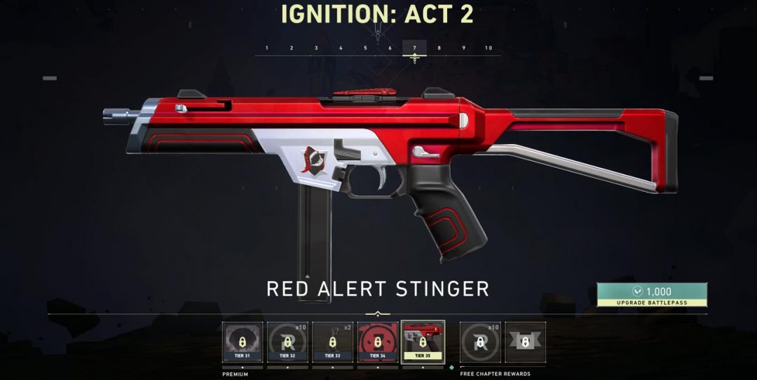 Ignition Act 2 battle pass rewards: polyfox, red alert and Hivemind Skins
