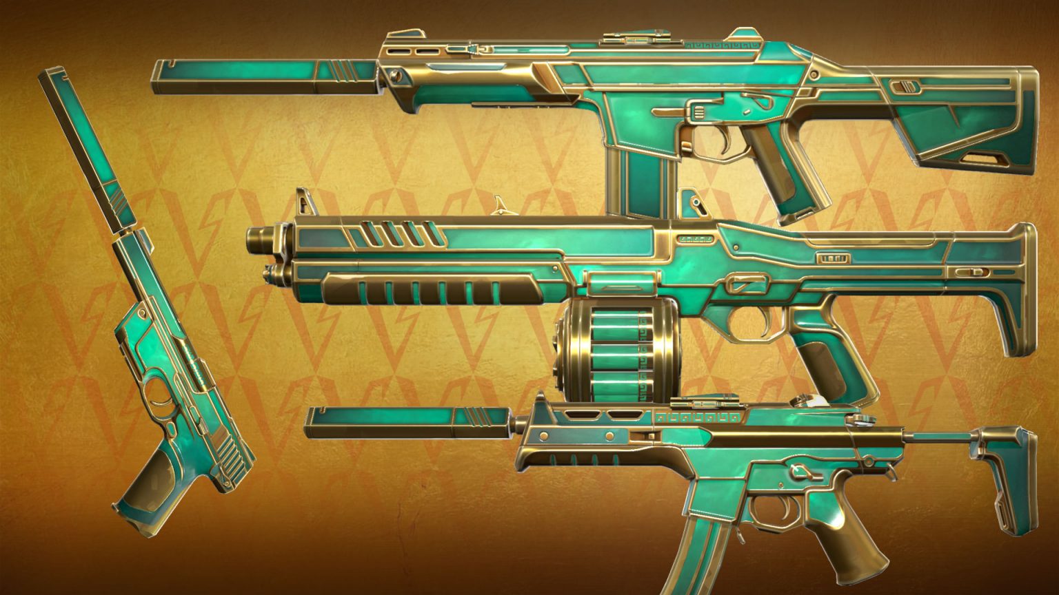Valorant Jade Collection - ValorantStrike