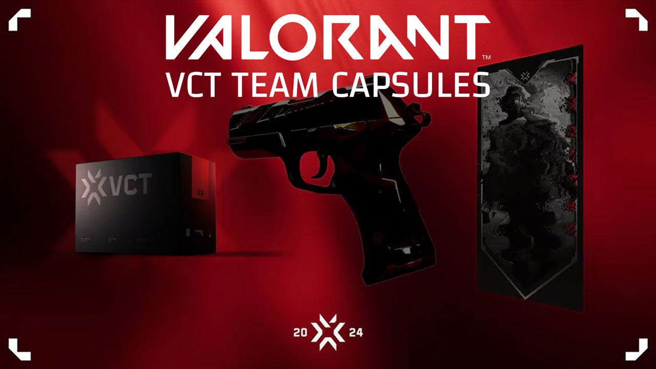 VCT Team Capsule Skins 2024 - ValorantStrike