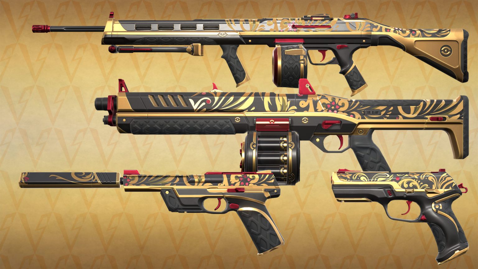 Valorant Goldwing Collection - ValorantStrike